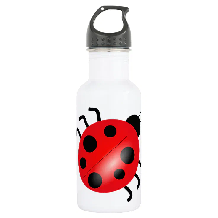 Ladybug - Ladybird Stainless Steel Water Bottle | Zazzle