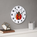 Ladybug Large Clock | Zazzle
