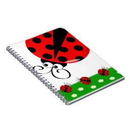 Ladybug Notebook | Zazzle