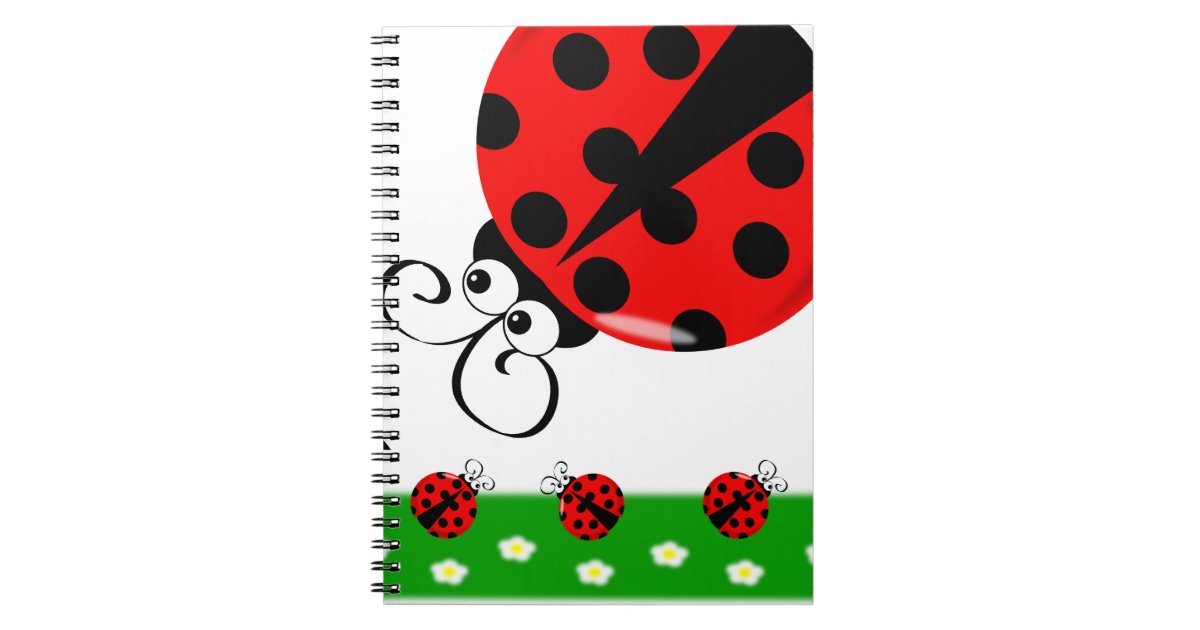 Ladybug Notebook | Zazzle