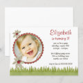 Ladybug Photo Birthday Party Invitations | Zazzle