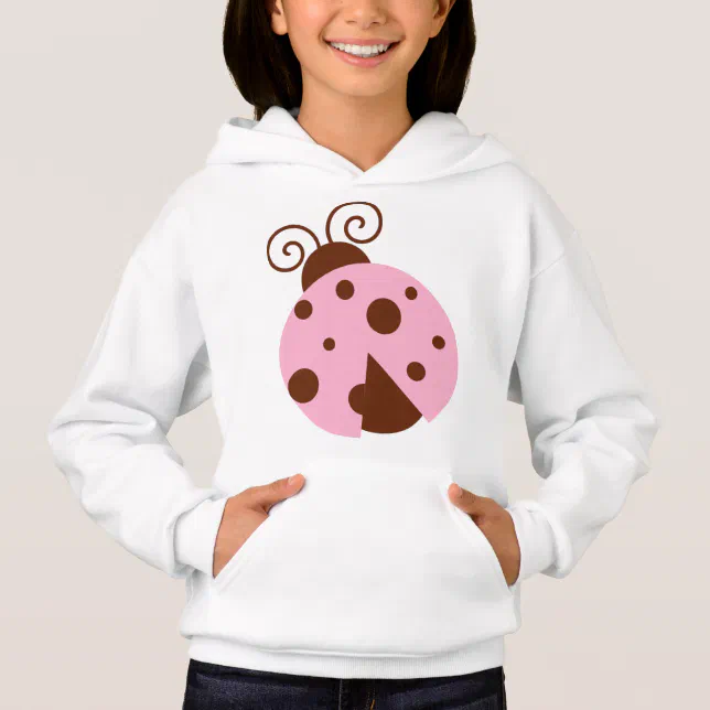 Ladybug, Pink Ladybug, Cute Ladybug, Ladybird Hoodie | Zazzle