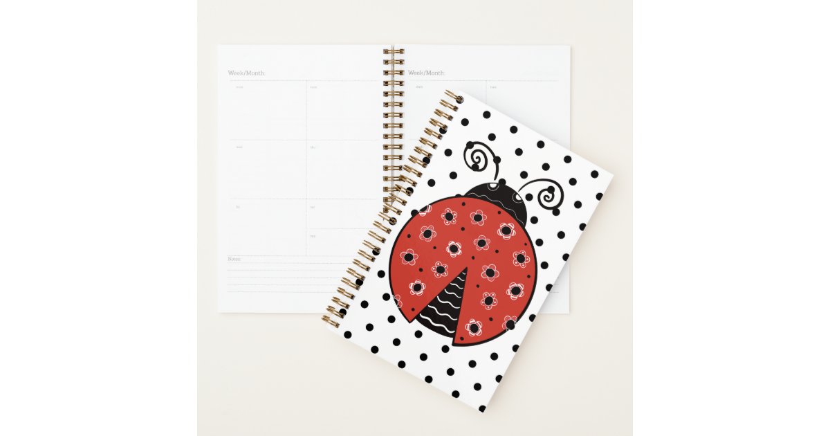 Ladybug Planner | Zazzle