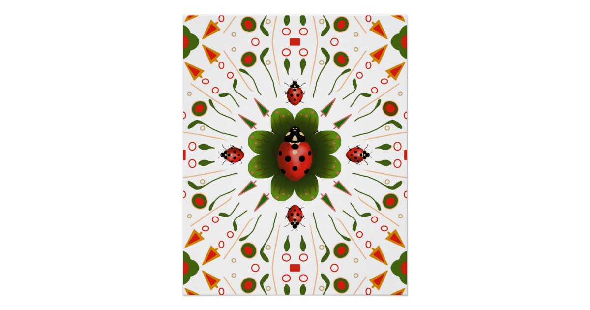 Ladybug Poster | Zazzle