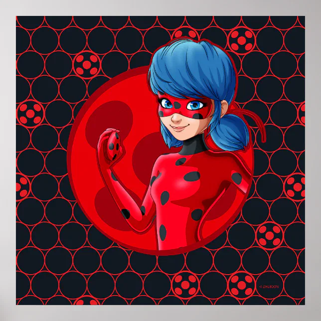 Ladybug Red Badge Poster | Zazzle