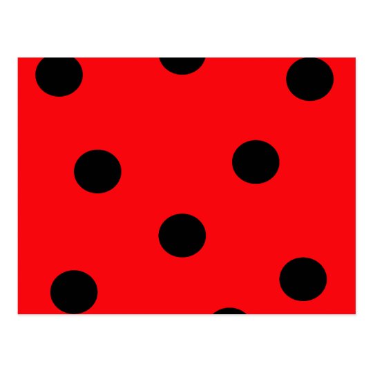 Ladybug Spots Postcard | Zazzle.com