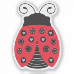 Ladybug Sticker | Zazzle