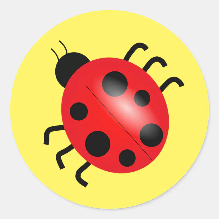 Ladybug Stickers | Zazzle
