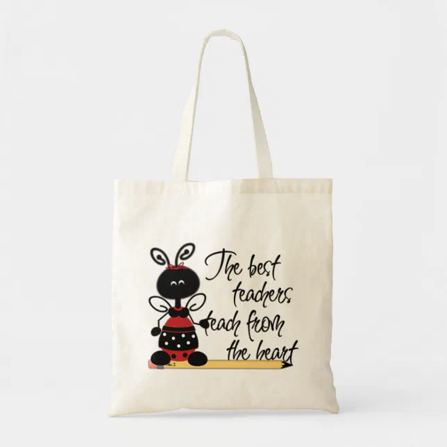 Ladybug Teacher's Tote Bag | Zazzle