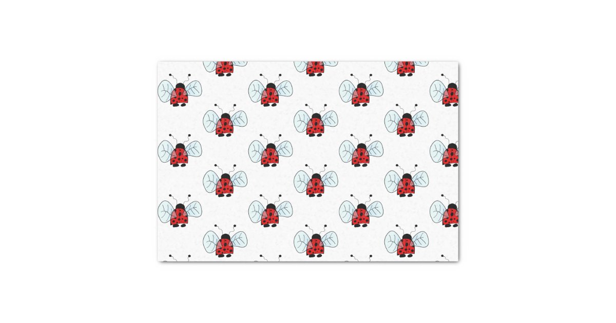 Ladybug tissue paper | Zazzle