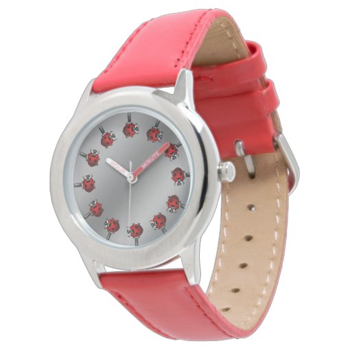 Ladybug Watch Cute Ladybird Wrist Watch Bug Gifts | Zazzle