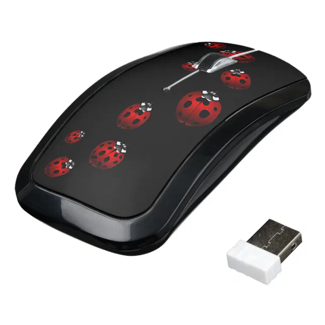 Ladybug Wireless Mouse Customized Ladybug Gifts | Zazzle