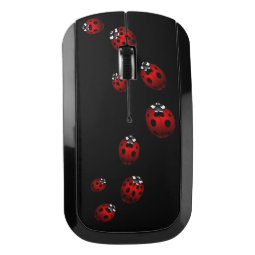 Ladybug Wireless Mouse Customized Ladybug Gifts | Zazzle