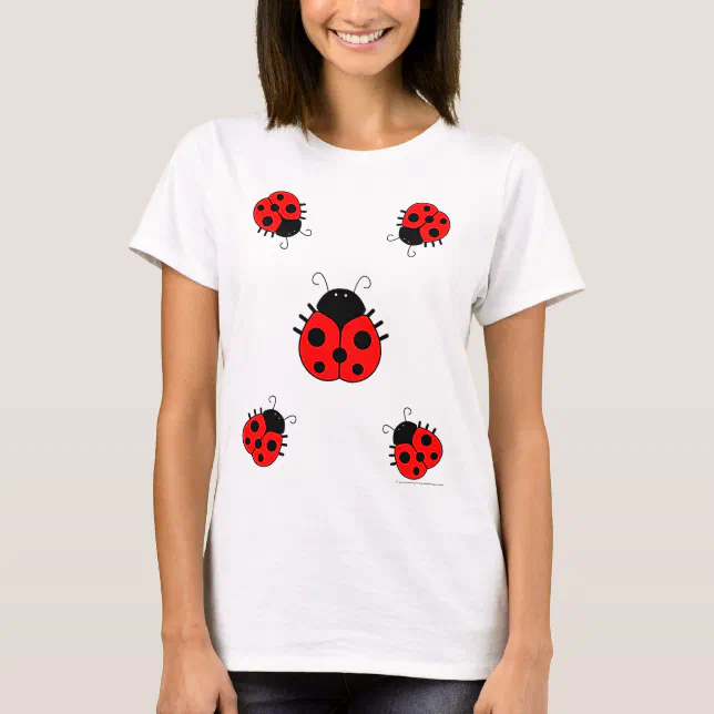 Ladybug Womens T-Shirt | Zazzle