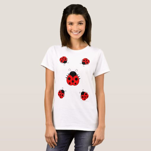 Ladybug Womens T-Shirt | Zazzle