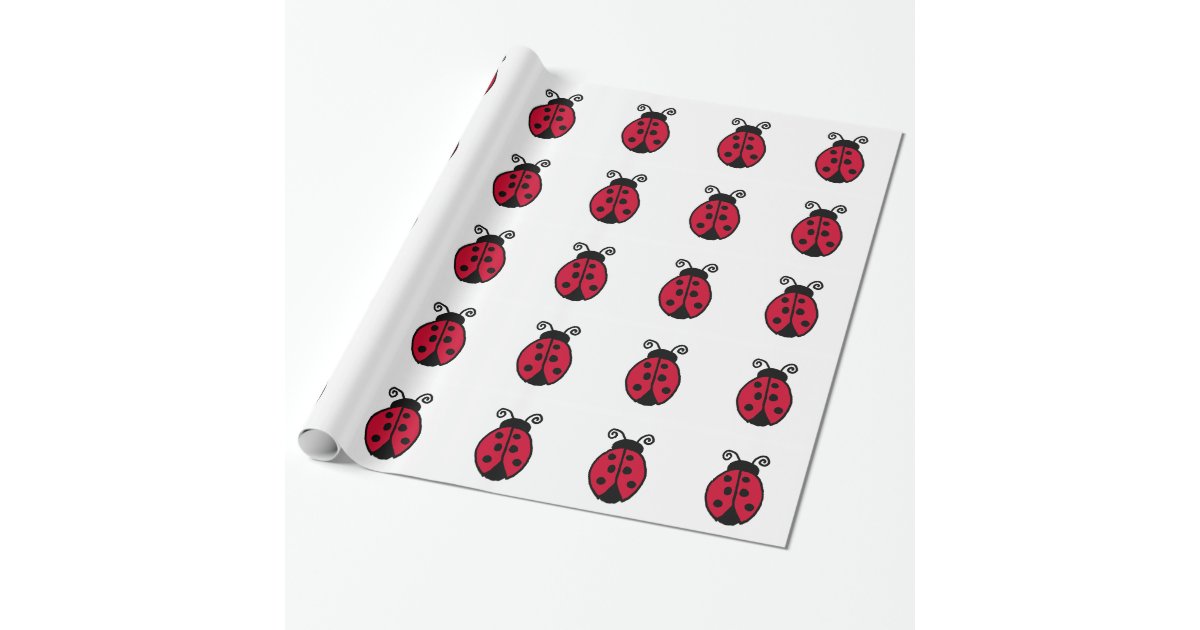 Ladybug Wrapping Paper | Zazzle