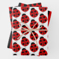 Ladybug Wrapping Paper Sheet Set | Zazzle