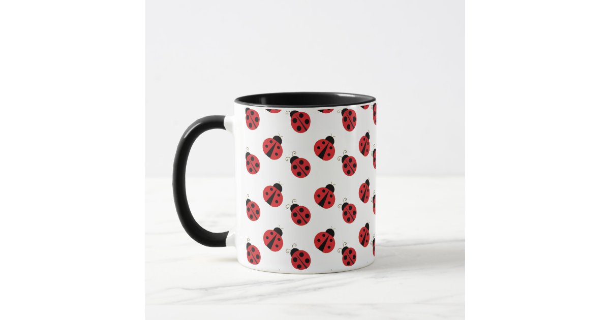 Ladybugs Design Coffee Mug | Zazzle