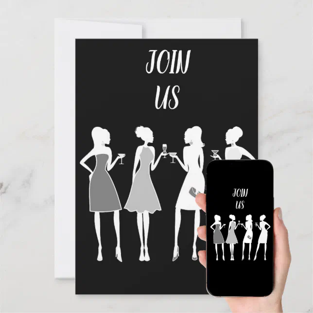 **LADY'S BIRTHDAY PARTY** PARTY INVITATION | Zazzle