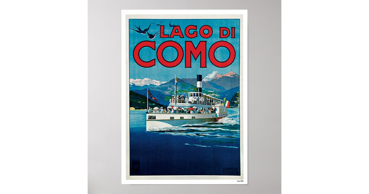 Lago Di Como Poster | Zazzle