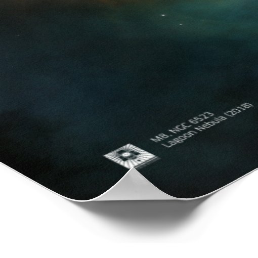 Lagoon Nebula — NASA Hubble Space Telescope Poster | Zazzle
