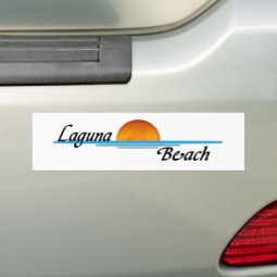 Laguna Beach Bumper Sticker | Zazzle