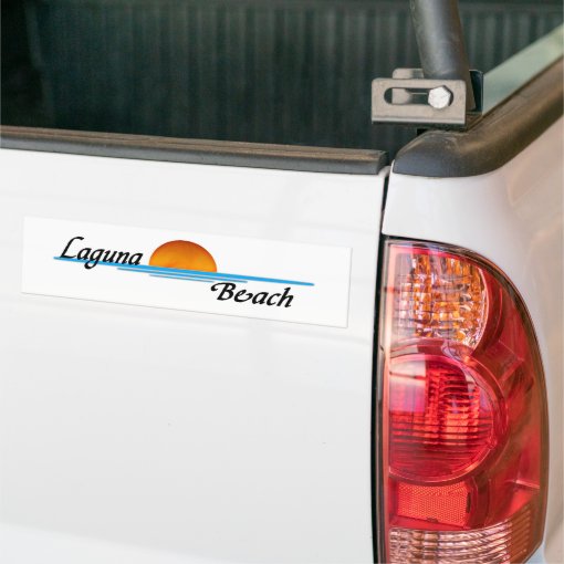 Laguna Beach Bumper Sticker | Zazzle