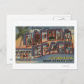Laguna Beach, Florida - Large Letter Scenes Postcard | Zazzle