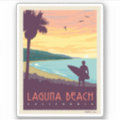 Laguna Beach | Laguna Beach Sticker | Zazzle