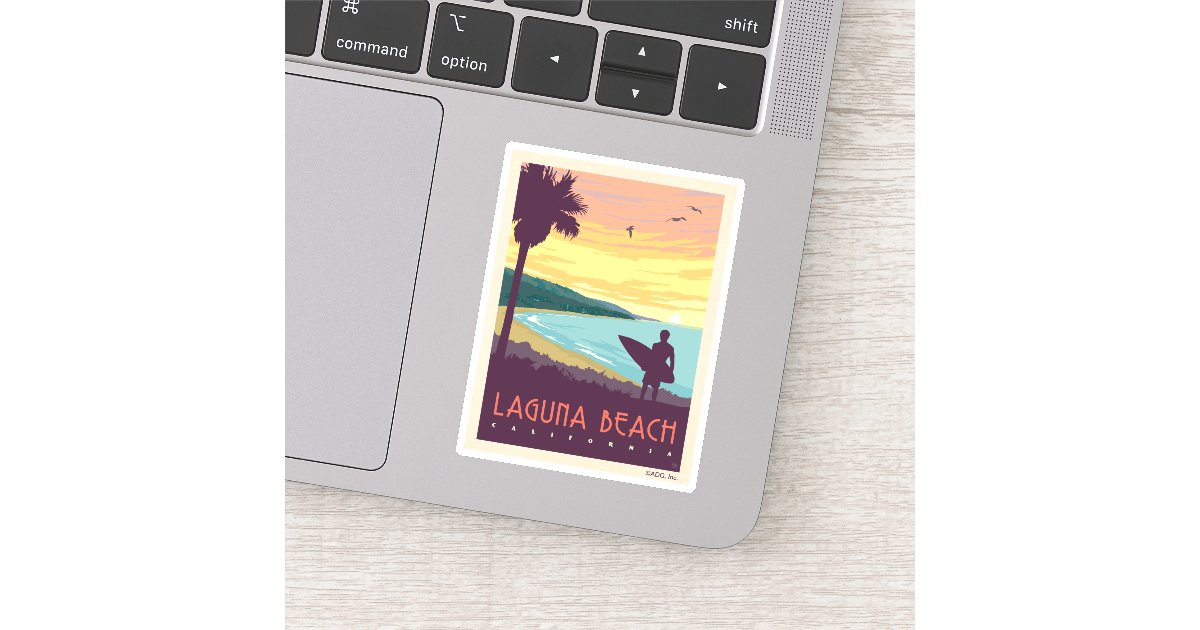 Laguna Beach | Laguna Beach Sticker | Zazzle