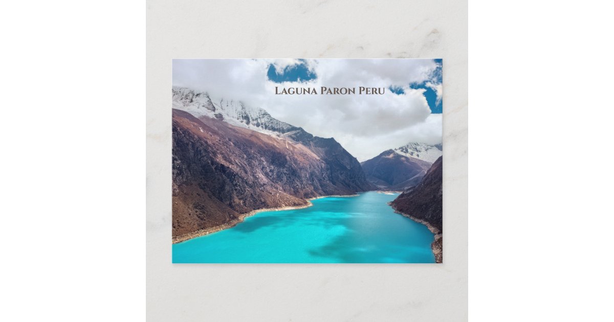 Laguna Paron Peru Postcard | Zazzle