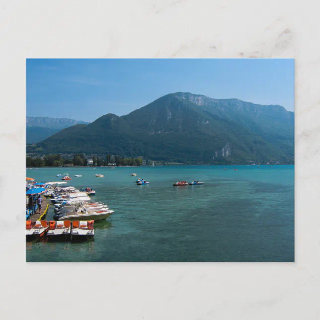 Lake Annecy, France - Postcard | Zazzle