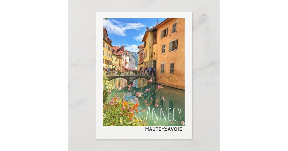 Lake Annecy - Postcard | Zazzle