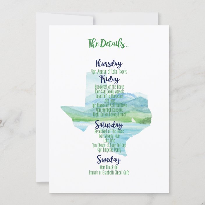 Lake Bachelorette Party Invitation | Zazzle.com