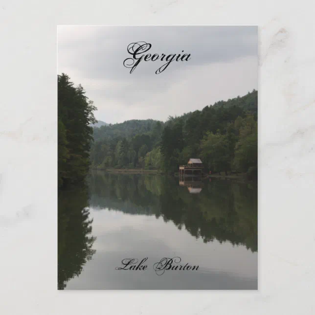 Lake Burton Postcard | Zazzle