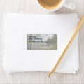 Lake Canoeing Label | Zazzle
