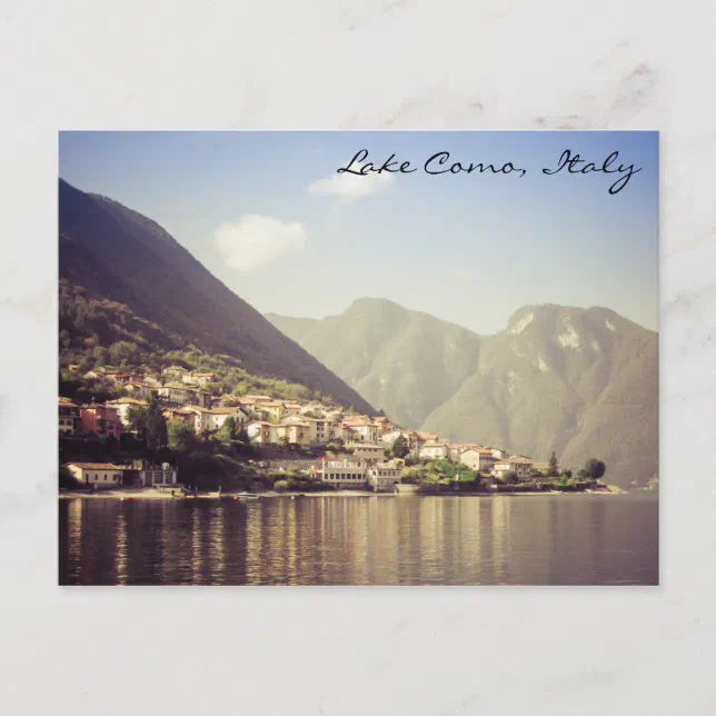 Lake Como, Italy, Postcard | Zazzle