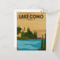 Lake Como Italy Vintage Postcard | Zazzle