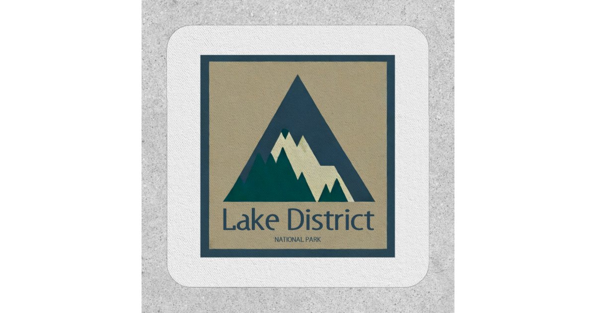 Lake District National Park Rustic Patch | Zazzle