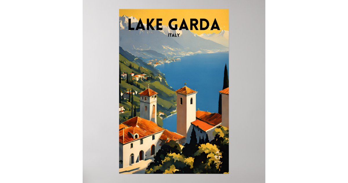 Lake Garda Italy Poster | Zazzle