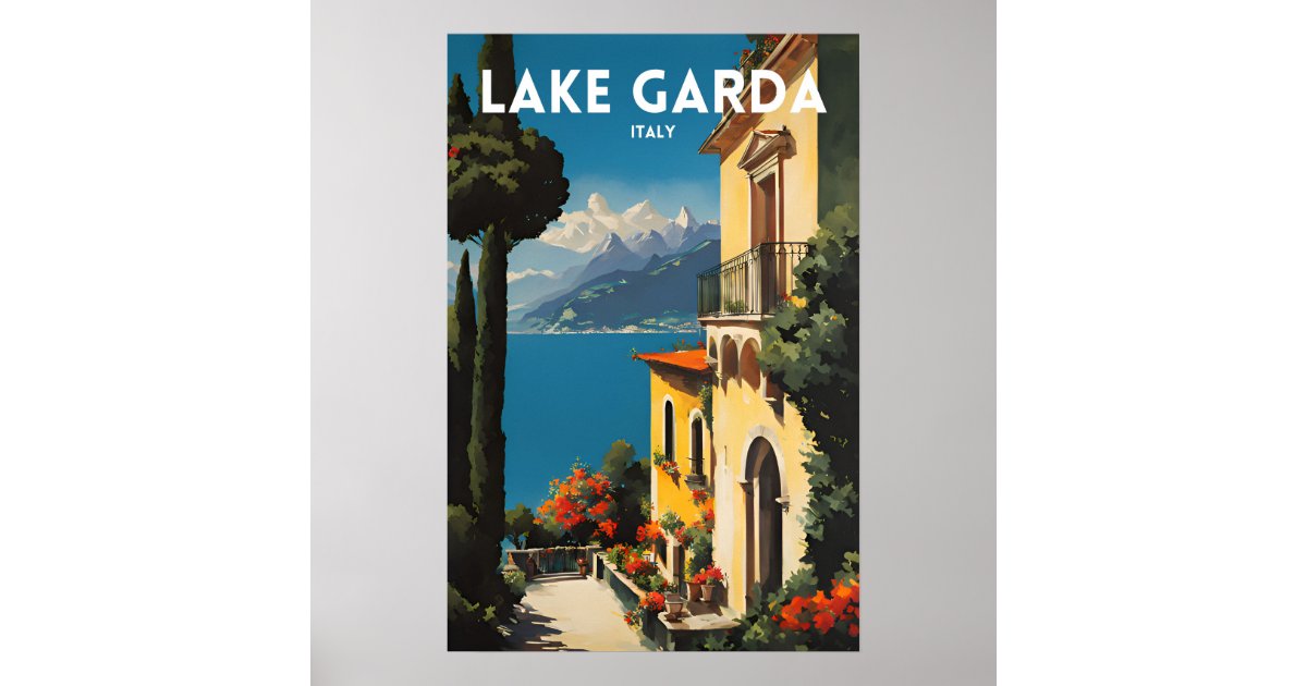 Lake Garda Poster | Zazzle