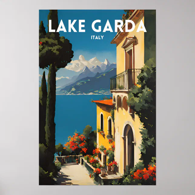 Lake Garda Poster | Zazzle