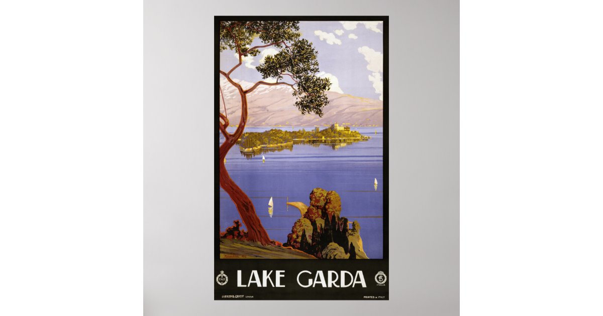 Lake Garda Poster | Zazzle