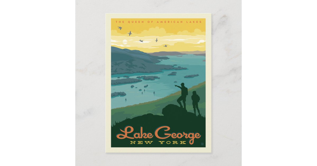 Lake George, New York Postcard | Zazzle