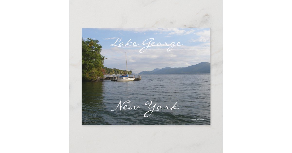 Lake George Postcard | Zazzle