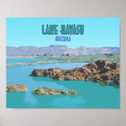 Lake Havasu Arizona Vintage Poster | Zazzle