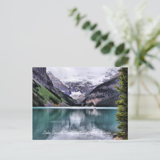 Lake Louise Banff National Park Alberta Postcard | Zazzle