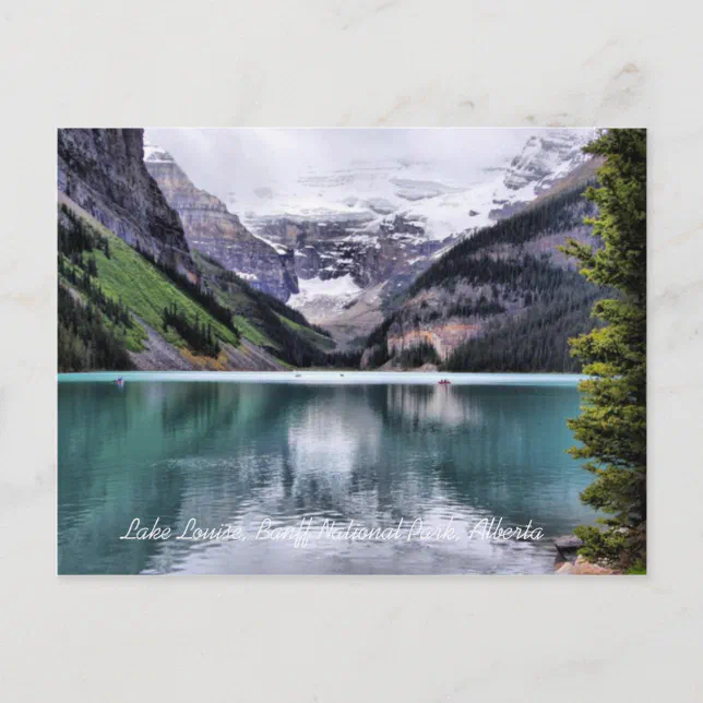 Lake Louise Banff National Park Alberta Postcard | Zazzle