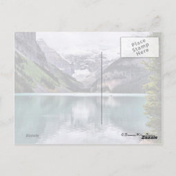 Lake Louise Banff National Park Alberta Postcard | Zazzle
