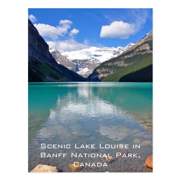 Lake Louise in Banff National Park Postcard | Zazzle.com